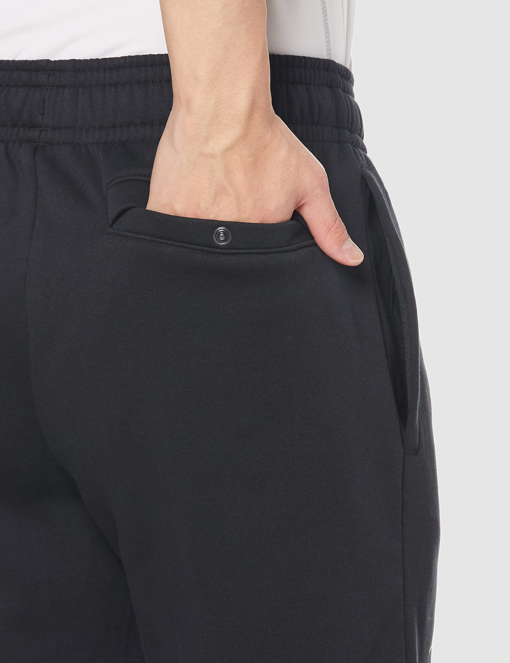 Under Armour Rival Fleece Graphic Shorts Black/White LG