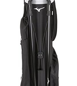 Mizuno BR-D4 6-WAY Stand Bag, White-Black