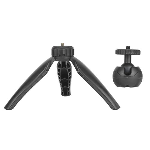 Velaurs Tripod Camera Stand, Tripod Stand, Height Adjustable Camera Tripod Stand Mini Mount Holder Tabletop Tripod Stand for Smartphone Action Camera