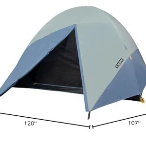 Kelty Discovery Element Camping Tent, 4 or 6 Person Storm Worthy Campsite Shelter, Fiberglass Poles, Pre-Attached Guylines, Stuff Sack Included (6 Person)