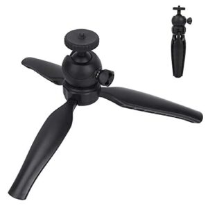 Velaurs Tripod Camera Stand, Tripod Stand, Height Adjustable Camera Tripod Stand Mini Mount Holder Tabletop Tripod Stand for Smartphone Action Camera