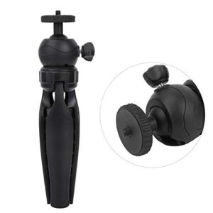 Velaurs Tripod Camera Stand, Tripod Stand, Height Adjustable Camera Tripod Stand Mini Mount Holder Tabletop Tripod Stand for Smartphone Action Camera