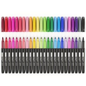 ARTEZA Permanent Markers, Set of 24, Fine Tip, Retro Pop Colors