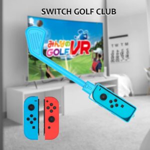 Golf Clubs，2 Pack Set，Compatible with Mario Golf: Super Rush , For Switch Game