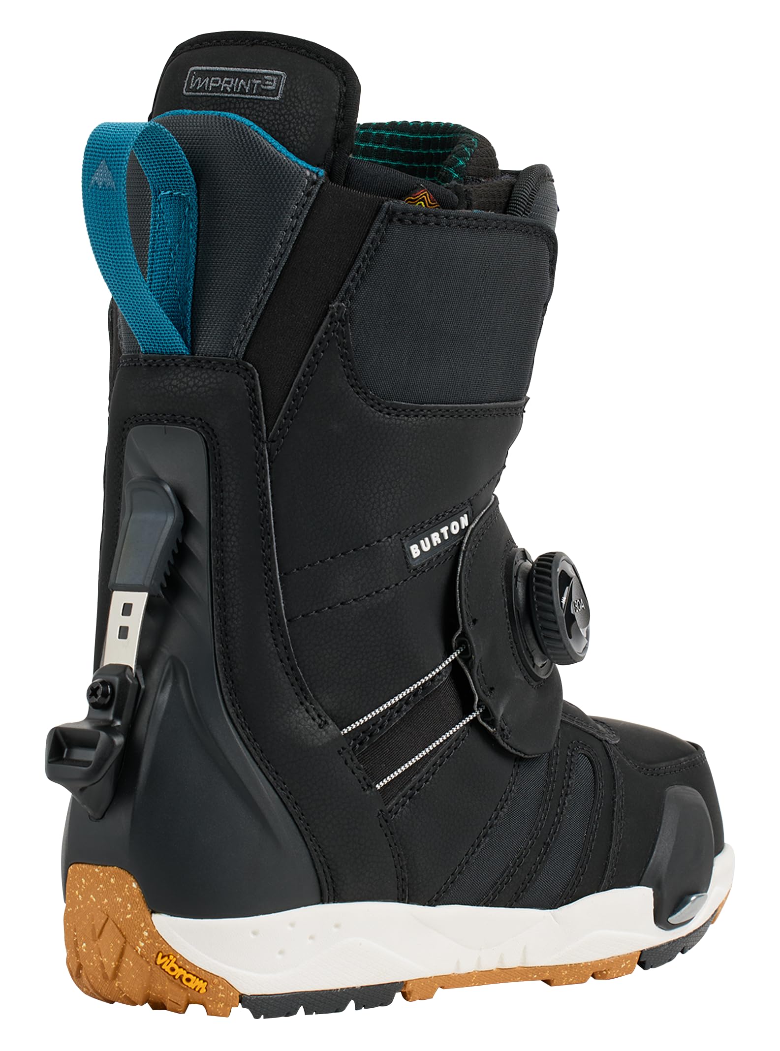 Burton Womens' Felix BOA Step On Snowboard Boots (8, Black)