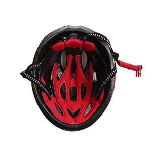 paxlamb foam padding kit 21pcs head protection liner inner protective pads net replacement pad cushion mat set for bike bicycle motorcycle cycling riding sport helmets (red)