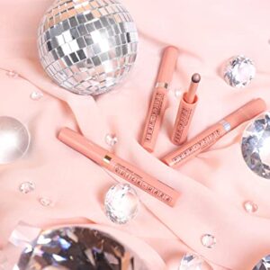 CORINGCO Shimmer Glitter Eye Maker Volume Eyeshadow Stick Quick-Hara Glitter Eye Makeup K-Beauty #01 Morning Sunlight Long Lasting Sparkle Glow Light