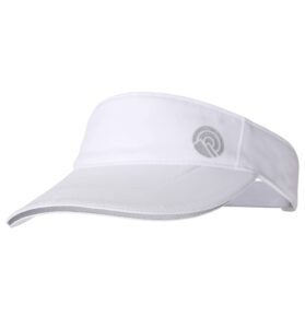 outdooressentials sun visor hat for women & men - womens visor, tennis visor, golf visor - running visor white - white