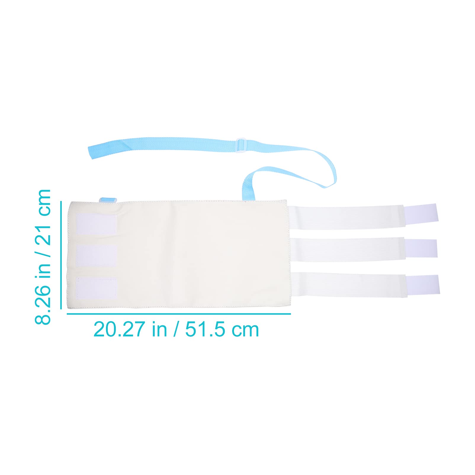 Healifty 1pc Strap Loose Leaf Binder Chest Belt Rib cage Protector Binder Clips Rib Injury Fracture Broken Rib Brace Chest Support Brace Gambrel Protective Film Medical Women's Cloth White