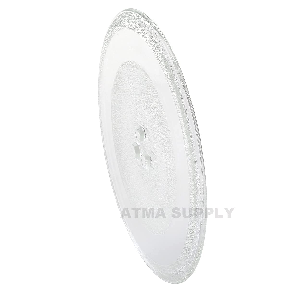 W10337247 12 Inches Microwave Plate Replacement Compatible with Whirlpool Glass Turntable Tray Replaces W11367904 W11291538 AP6872022 PS12711337