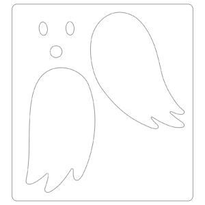 Sizzix Bigz Die-Cute Ghost by Olivia Rose, 664722, Multicolor