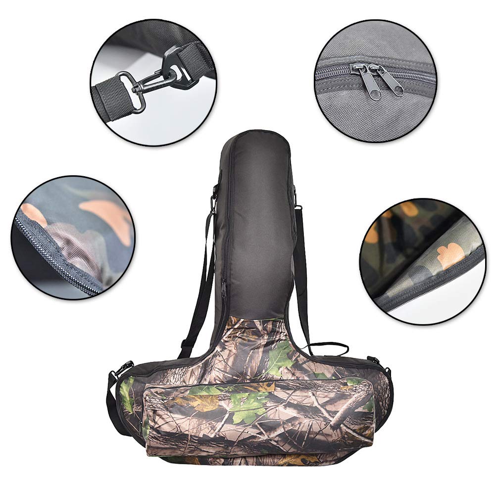 UNISTRENGH Camouflage Archery Crossbow Soft Case Crossbow Bag with Backpack Straps for Outdoor Hunting (Camouflage)