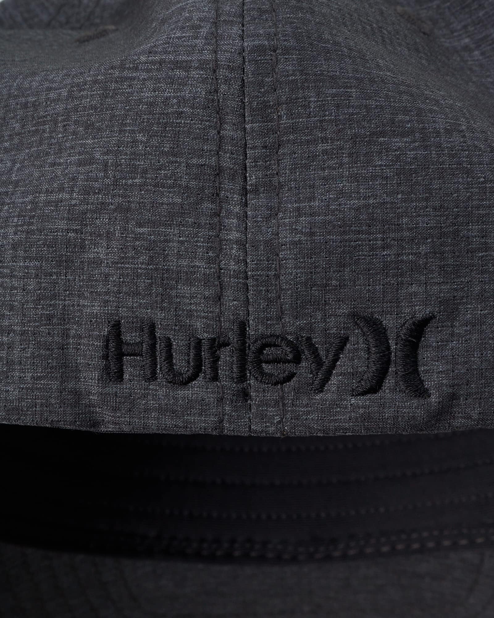 Hurley Men’s Hat – Phantom Flexfit Fitted Baseball Cap, Size Large-X-Large, Black