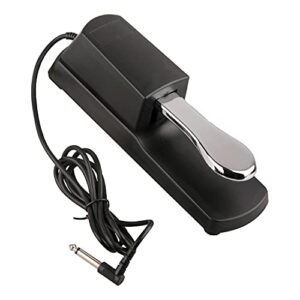 sustain pedal, professional damper foot pedal, universal piano foot pedal for piano midi electronic keyboards