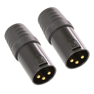 sirs-e 2-pack - cpoint dmxterminator xlr 3 pin dmx terminator 120 ohm xlr3-term