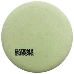 gateway disc sports factory second hemp blend super stupid soft wizard putter golf disc [colors and hot stamps will vary] - 173-176g