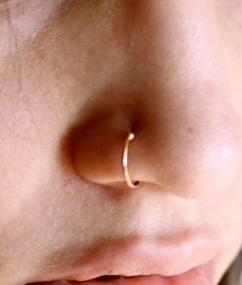 MODRSA Fake Nose Ring Fake Septum Fake Nose Ring Hoop Fake Nose Stud Fake Septum Ring Fake Septum Nose Rings Fake Septum Nose Ring Fake Nose Piercing