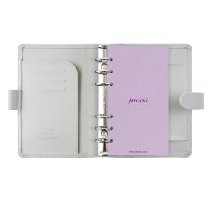 Filofax 028805 Saffiano Personal Organizer, Bible, Granite