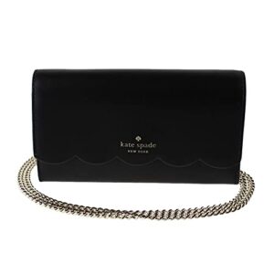 Kate Spade New York Gemma Wallet on a Chain Shoulder Bag (Black)