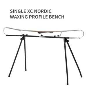 XCMAN Cross Country Nordic Ski Waxing Single Profile Bench table with Foldable Legs for Traveling,Adjustable Waxing Profile Length 47.2 to 78.7inch