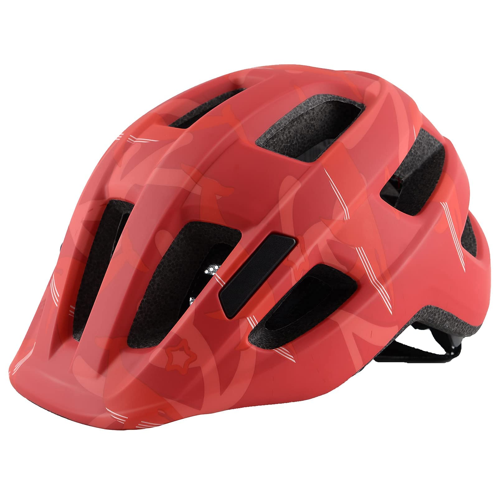 Kids Bike Helmet for Ages 1-8 Years, Adjustable Toddler Boys and Girls Helmets, Lightweight Child Infant Bicycle Cycling Scooter Sports Helmet XS, 48-50cm, Red Whale