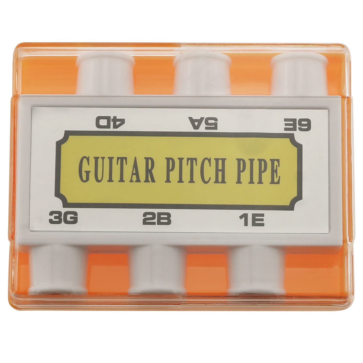 E-outstanding 1Pc Guitar Pitch Pipe 6 Tones six Metal Reeds with ABS Shell for Acoustic Electric Guitar