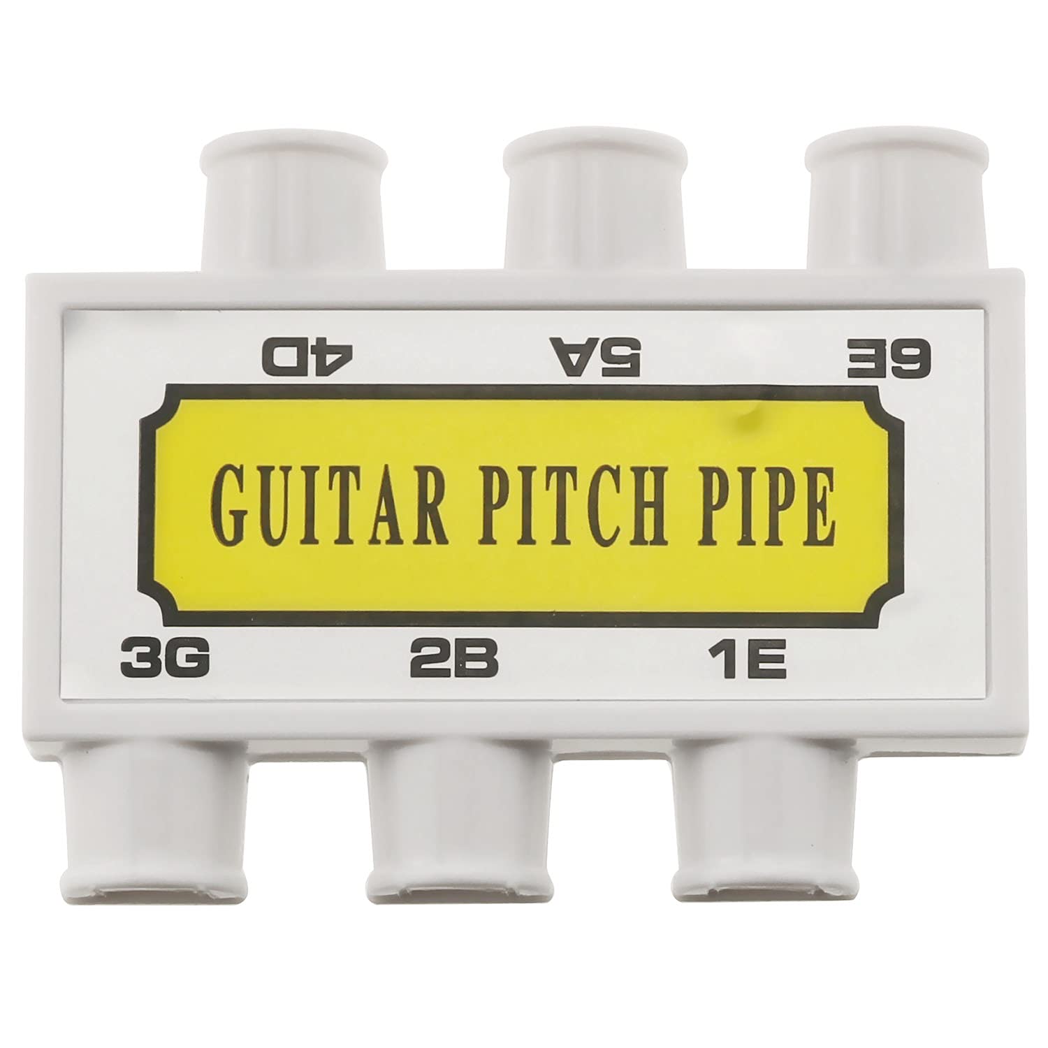 E-outstanding 1Pc Guitar Pitch Pipe 6 Tones six Metal Reeds with ABS Shell for Acoustic Electric Guitar