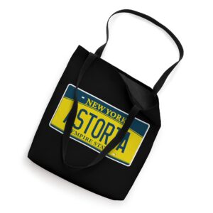 Astoria Queens NY New York Neighborhood License Plate Tote Bag