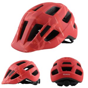 Kids Bike Helmet for Ages 1-8 Years, Adjustable Toddler Boys and Girls Helmets, Lightweight Child Infant Bicycle Cycling Scooter Sports Helmet XS, 48-50cm, Red Whale