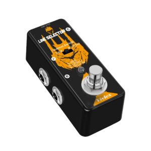 vivlex aby switch line selector selection channel pedal mini ab box switcher electric guitar amplifier footswitch true bypass