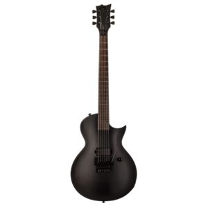 ESP 6 String LTD EC-FR Metal Electric Guitar, Black Satin, Right, (LECFRBKMBLKS)