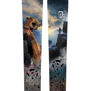 Icelantic Men's All-Mountain Freeride Lightweight 21/22 Nomad 105 Alpine Skis for Intermediate Level, 171