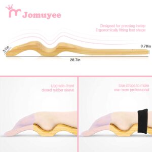 Jomuyee Ballet Foot Stretcher Set Original Pine Dance Feet Arch Enhancer for Dancer, Gymnastics, Yoga People