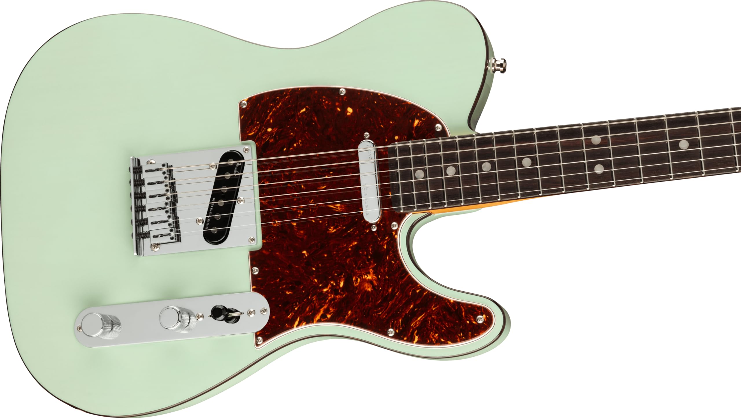 Fender American Ultra Luxe Telecaster - Surf Green with Rosewood Fingerboard