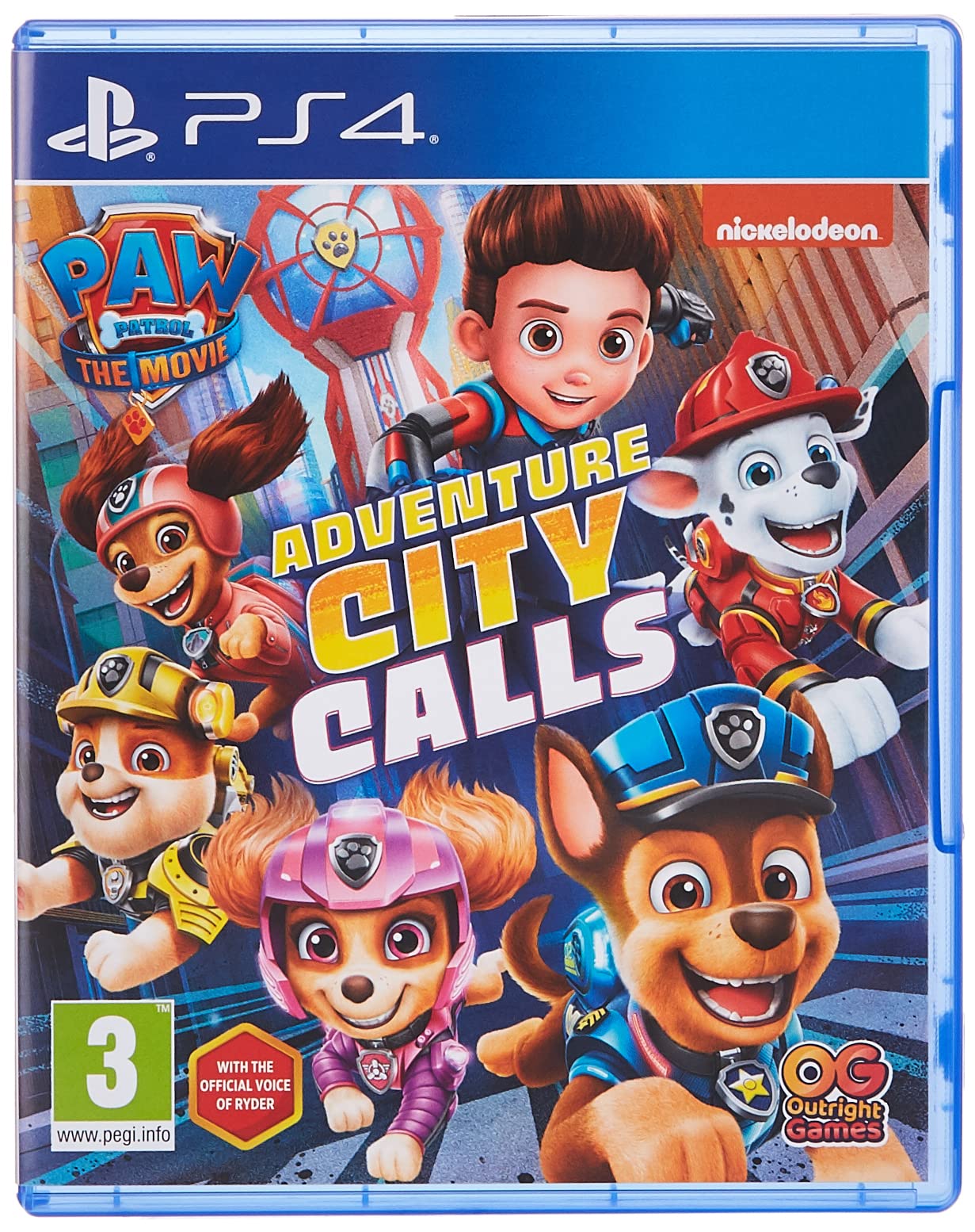 Paw Patrol The Movie Adventure City Calls (PS4)