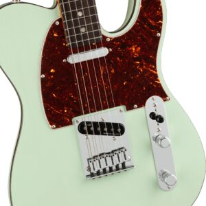 Fender American Ultra Luxe Telecaster - Surf Green with Rosewood Fingerboard