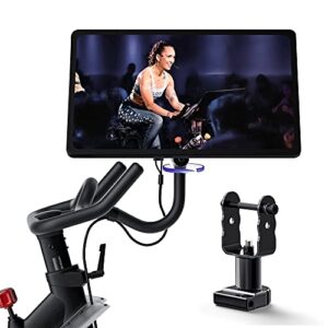 coolwufan 360 degree screen swivel mount for peloton bike, upgraded screen swivel for peloton, accessory to turn for peloton bike screens, accessories for peloton(not compatible with peloton bike+)