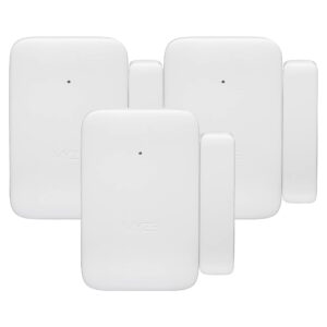 wyze home security system entry sensor - window and door entry protection (3-pack)