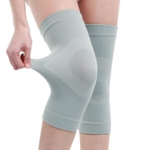 jumisee 1 pair compression knee sleeve for men women, cotton knee brace leg support for running pain management arthritis pain relief rheumatism