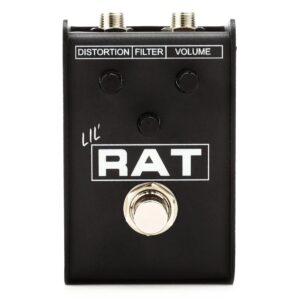 pro co lil' rat distortion/fuzz/overdrive pedal