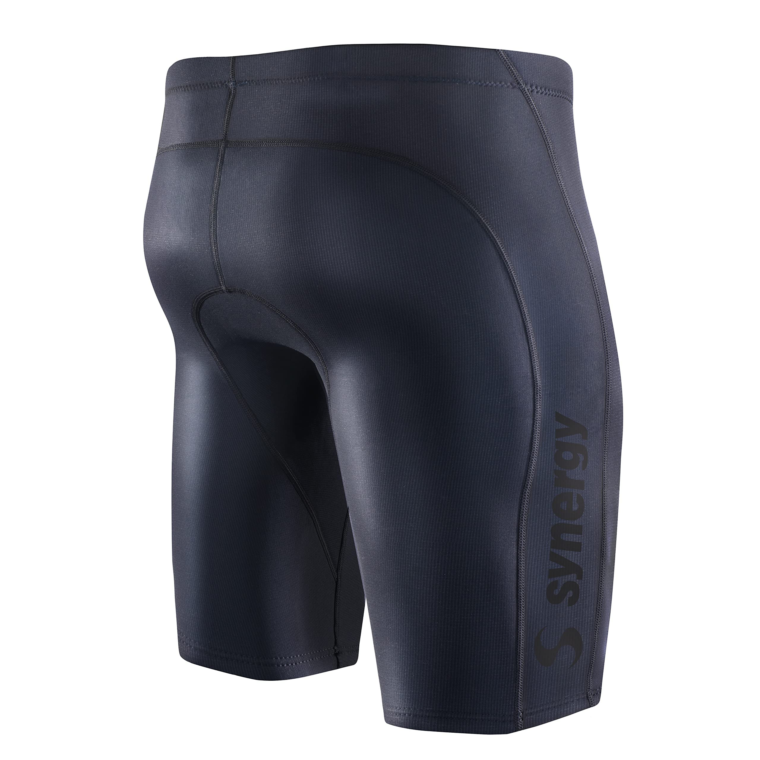 Synergy Men's Sequent Neoprene Multisport Short (Black, Large)