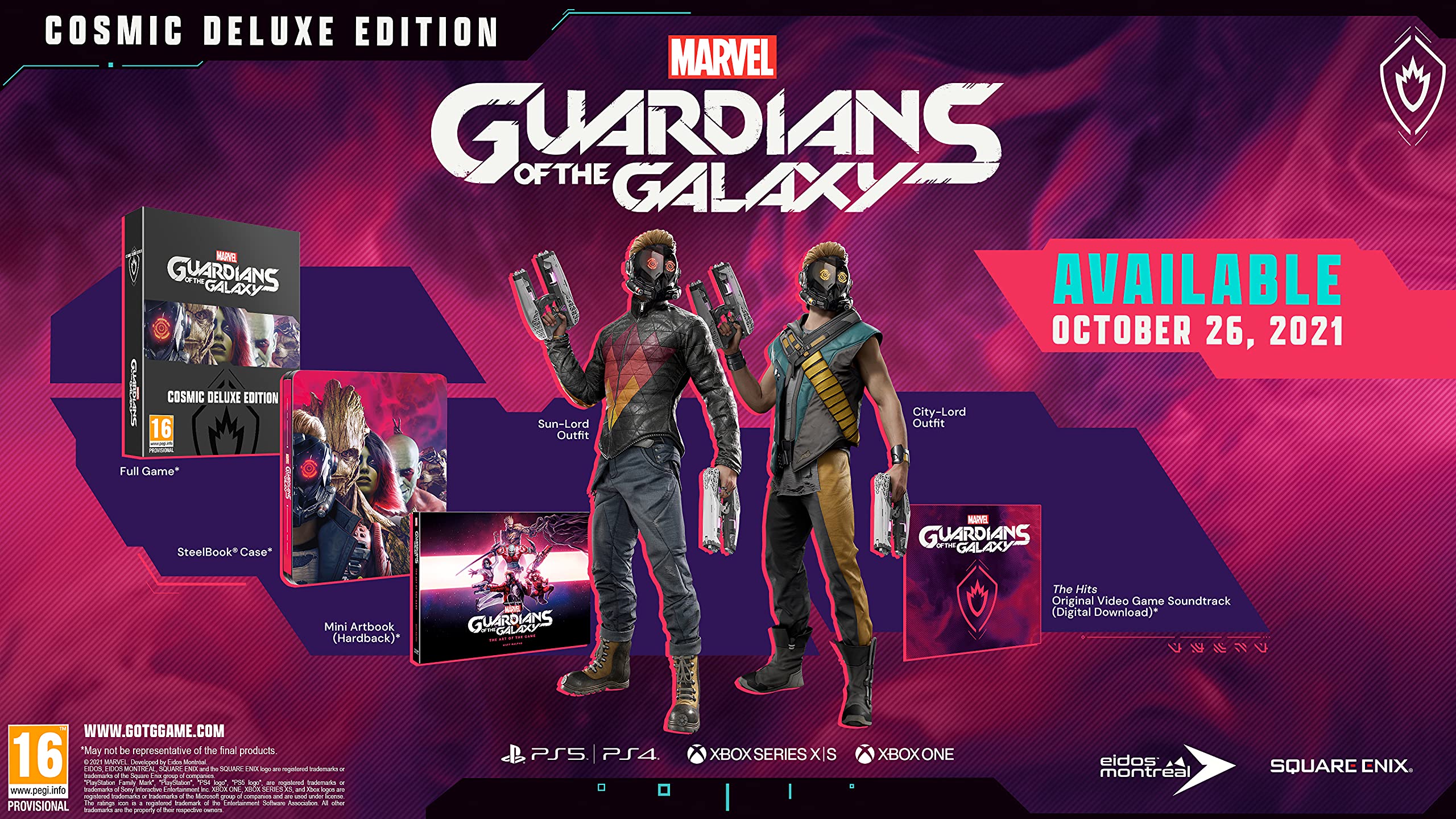 Marvel's Guardians of the Galaxy: Cosmic Deluxe Edition (PS4)