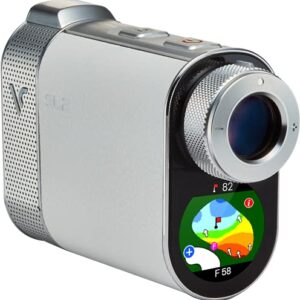 Voice Caddie SL2 Golf GPS Laser Rangefinder | Distance Measuring Flag Pole Locking Vibration | Slope Mode Tournament Switch | Continuous Scan | 6X Magnification | 1,000 Yards | USB Rechargeable