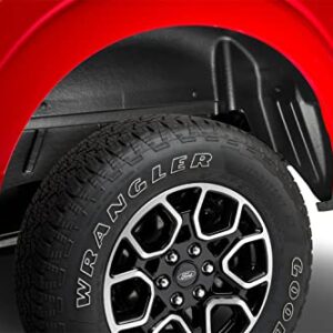 Husky Liners — Rear Wheel Well Guards | Fits 2021-2024 Ford F-150 (Excludes Raptor), Rear Set - Black, 2 pc. | 79161