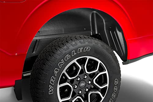 Husky Liners — Rear Wheel Well Guards | Fits 2021-2024 Ford F-150 (Excludes Raptor), Rear Set - Black, 2 pc. | 79161