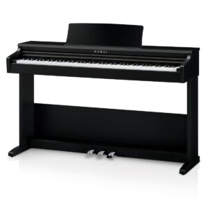 kawai kdp75 digital home piano - embossed black