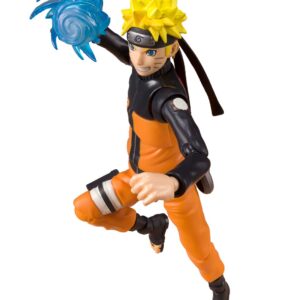 TAMASHII NATIONS - Naruto Shippuden - Naruto Uzumaki [Best Selection] (New Package Ver.), Bandai Spirits S.H.Figuarts Action Figure