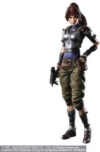 square enix final fantasy vii remake: jessie play arts kai action figure