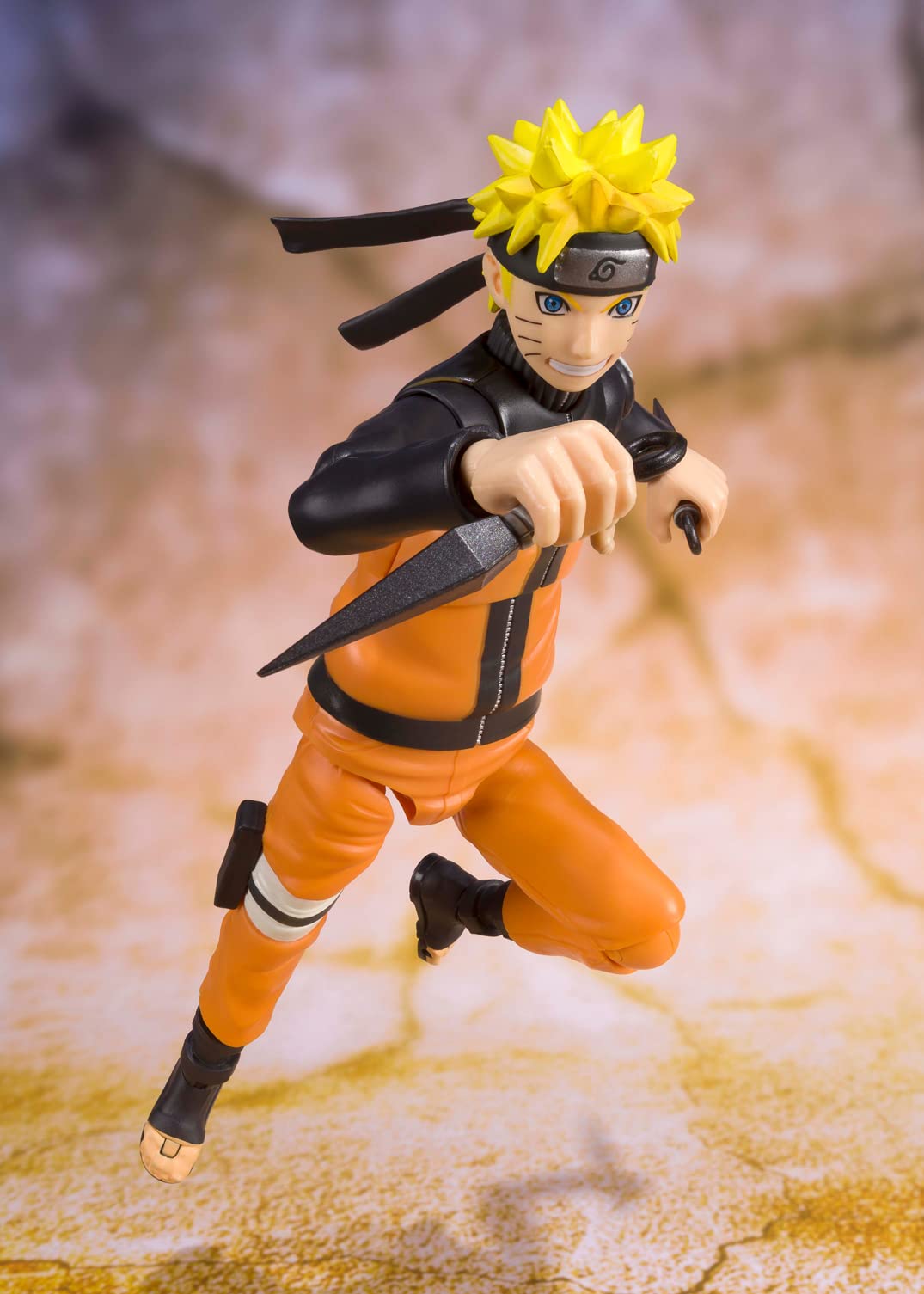 TAMASHII NATIONS - Naruto Shippuden - Naruto Uzumaki [Best Selection] (New Package Ver.), Bandai Spirits S.H.Figuarts Action Figure