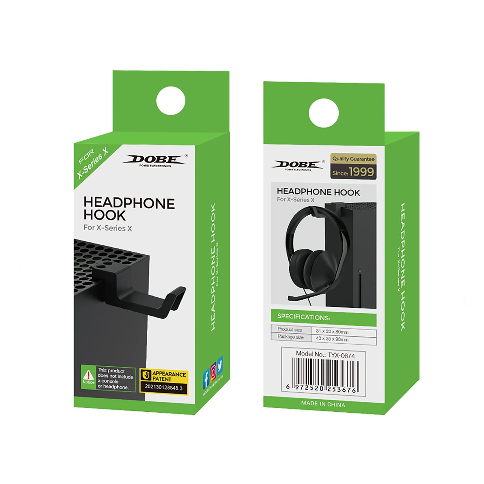 ECHZOVE Xbox Series X Headset Hook, Xbox Series X Accessories, Xbox Series X Headset Holder